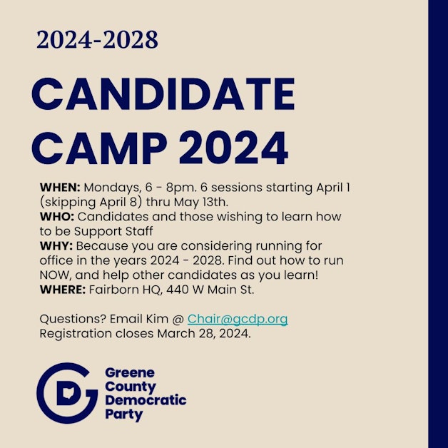 Candidate Camp 2024 · Mobilize